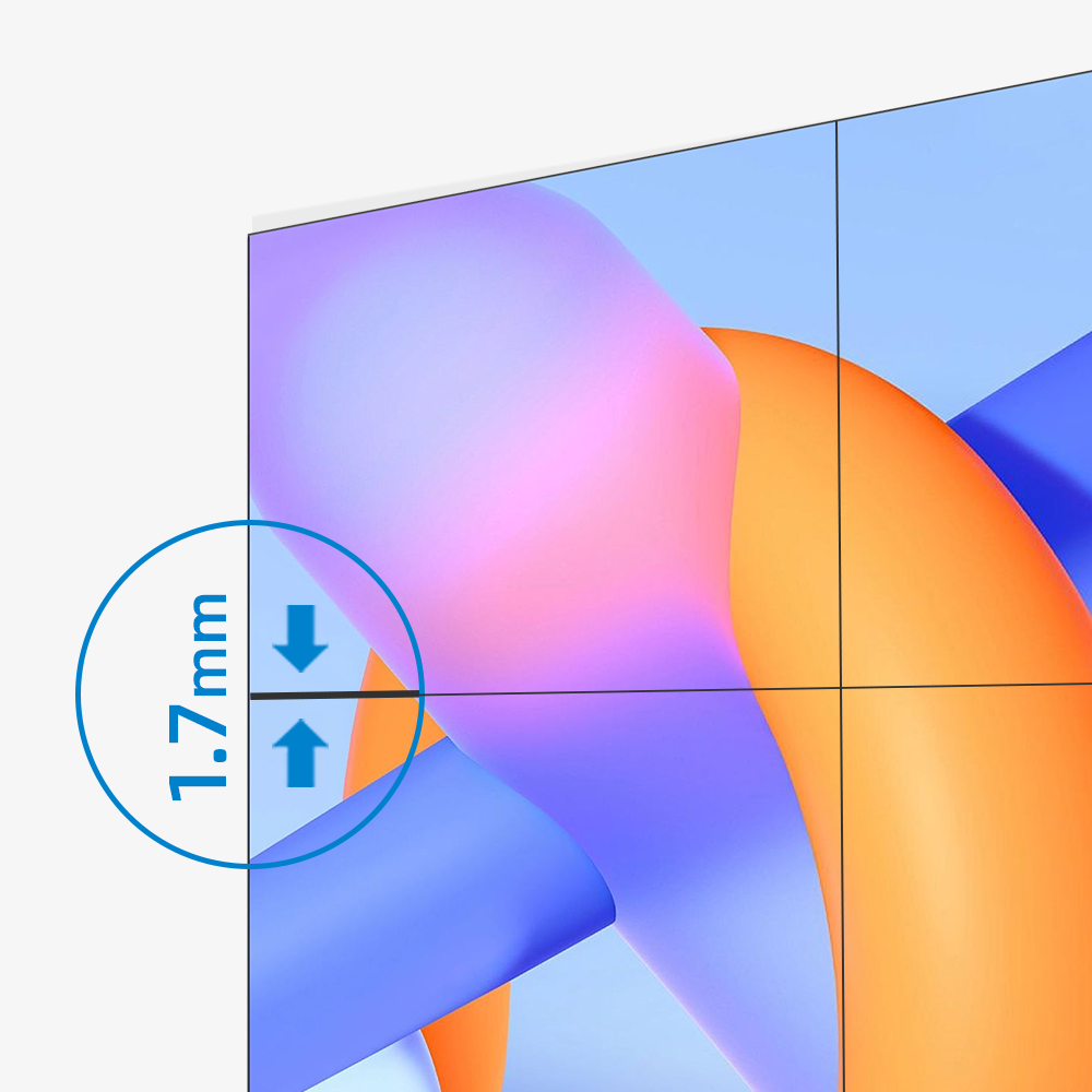 1.7mm ultra-narrow LCD splicing screen - Splicing Screen | Digital Signage- Yimiyun commercial ...